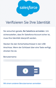 Salesforce Multi-Factor Authentication einrichten - verveforce GmbH